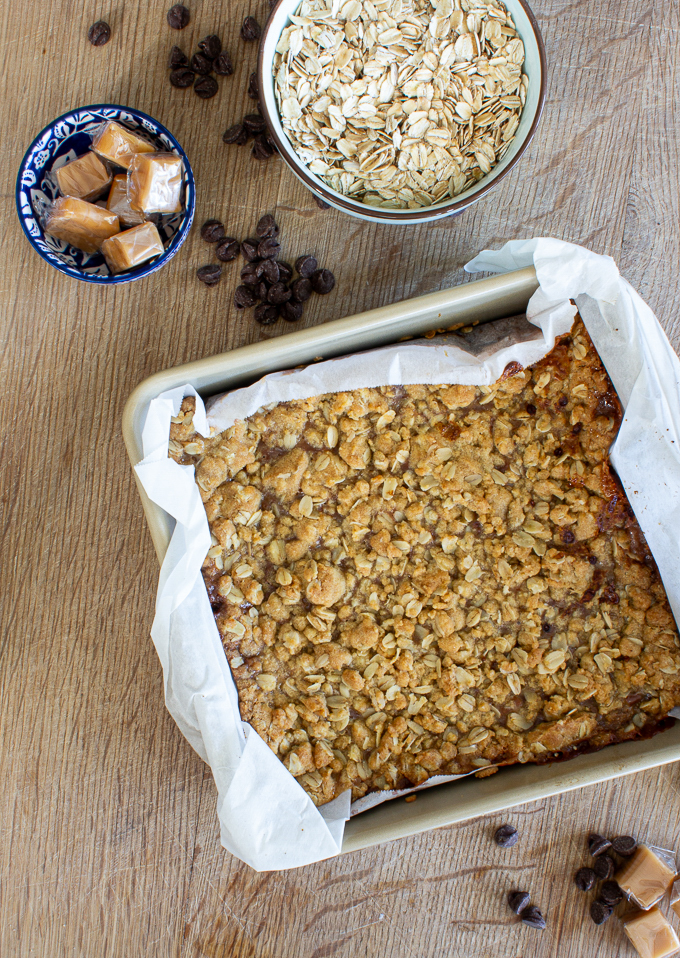 Caramel Chocolate Bars | Perfect for cookie trays or parties