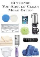 12 Things You Should Clean More Often