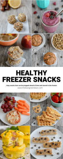 Healthy Freezer Snacks | Kid-friendly, Make-Ahead Snacks