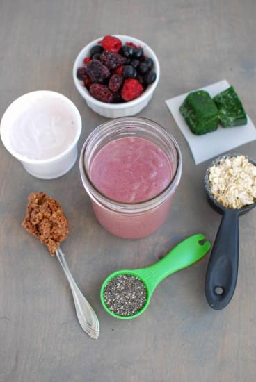 Berry Green Smoothie