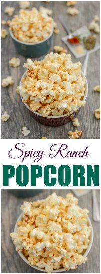Spicy Ranch Popcorn Recipe
