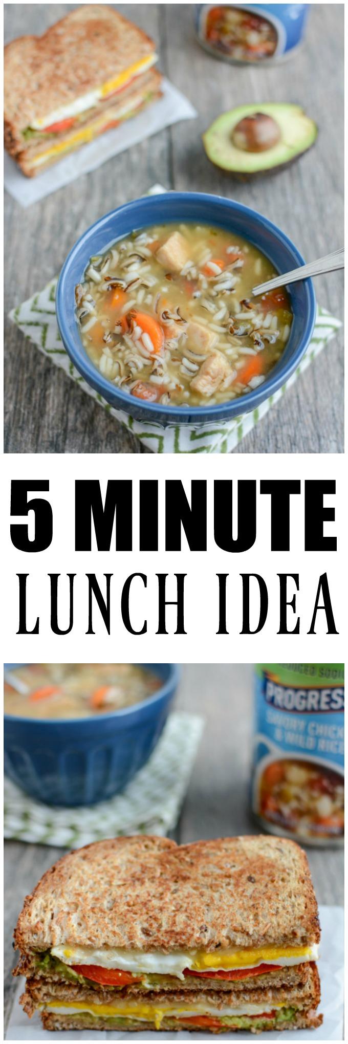 An Easy 5 Minute Lunch