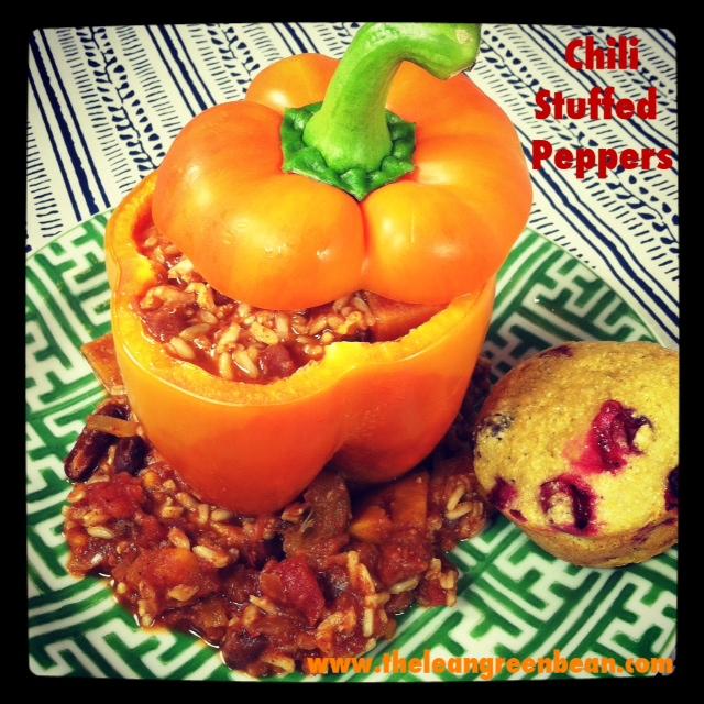 Chili Stuffed Peppers Recipe | What to do With Leftover Chili