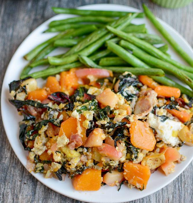 Fall Vegetable Skillet Hash