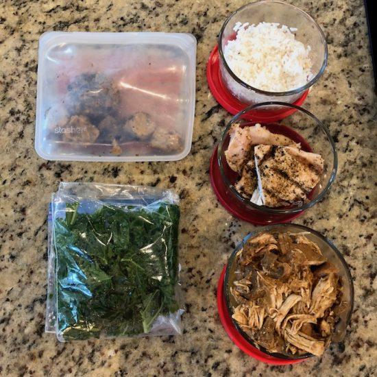 A Week of Component Food Prep and How To Use It