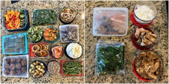 A Week of Component Food Prep and How To Use It