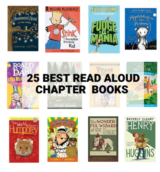 25 Best Read Aloud Chapter Books {Ages 5-9}