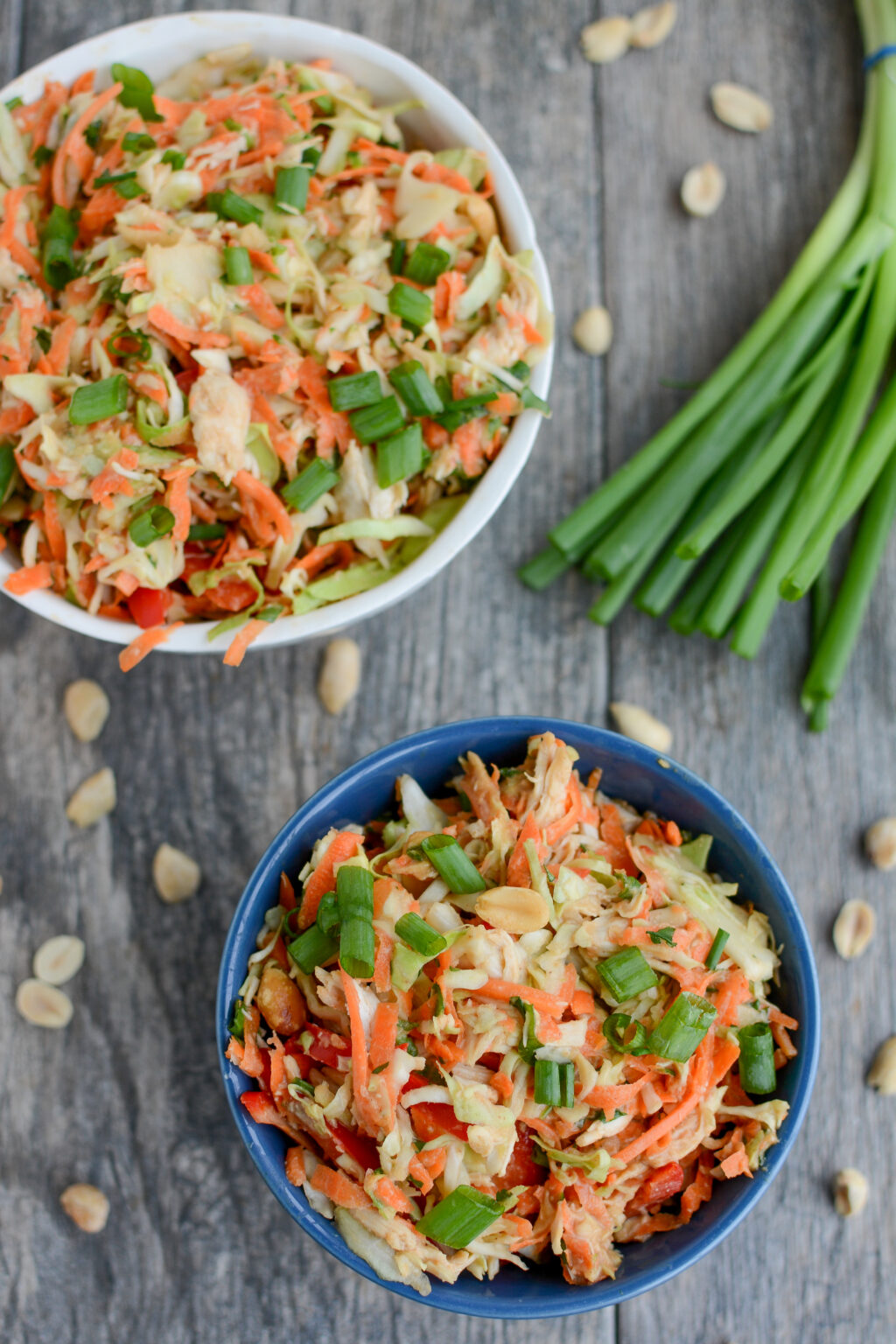 Crunchy Chicken Coleslaw Salad | Perfect for lunch!