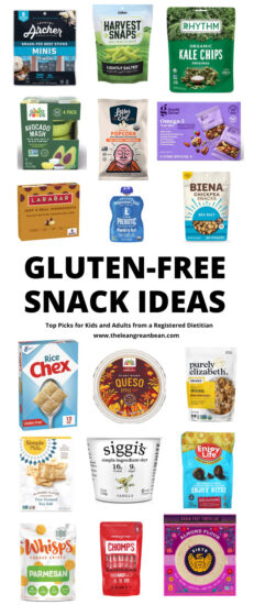 Best Healthy Gluten-Free Snacks | From an RD!
