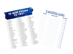 75 New Foods To Try At Home | Free checklist & tasting log!