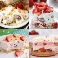 20+ Quick Easy Strawberry Desserts | No Bake, Frozen & more!